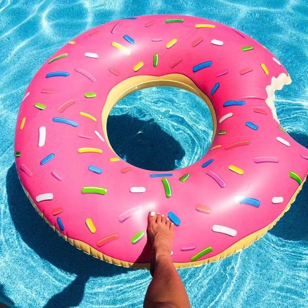 Big Donut Floater Giant Donut Pool Floater inflatable Beach | Shopee ...