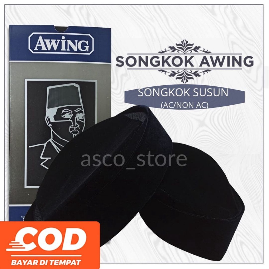 Songkok PECI AWING SUSUN EXCLUSIVE AC | Shopee Philippines