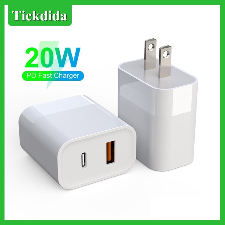 Tickdida PD 20W Charger QC3.0 Fast USB Charger Quick Charge 20W USB C ...
