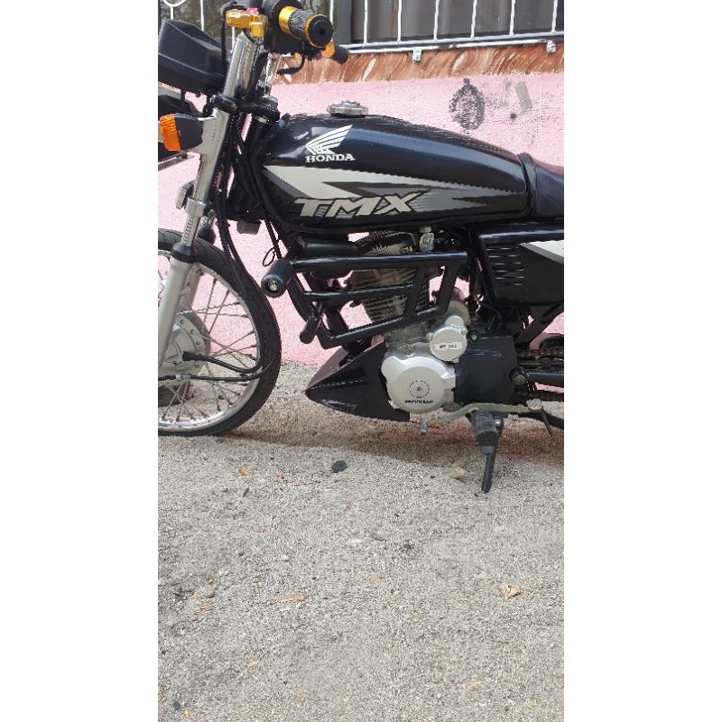 tmx 125 crashguard black pwedi magpa costumize ng kulay or slider ...