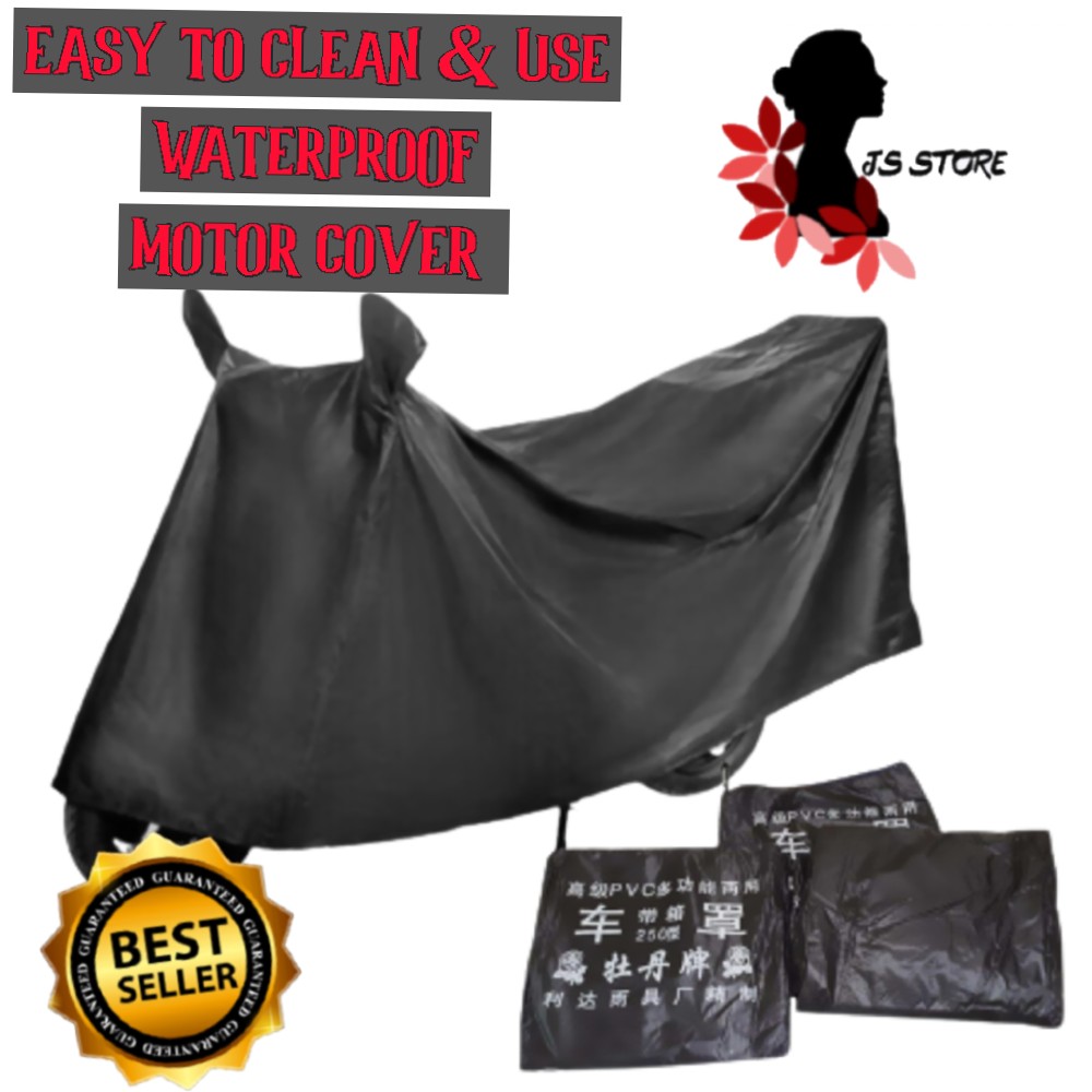 WATERPROOF MOTOR COVER FOR KEEWAY BLADE 125 (BLACK COVER) HIGH QUALITY ...