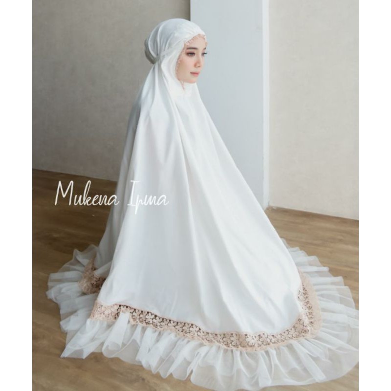 Hawwa - mukena irma lace mix tile | Shopee Philippines