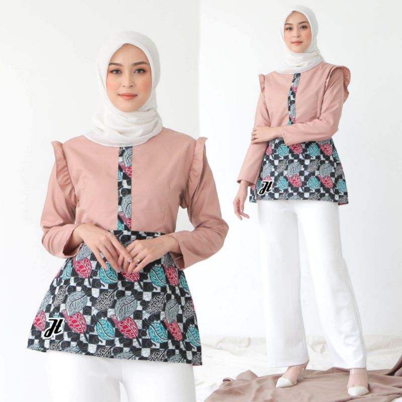 Batik Blouse | | Batik Uniform | | Batik Work | | Batik Women ...