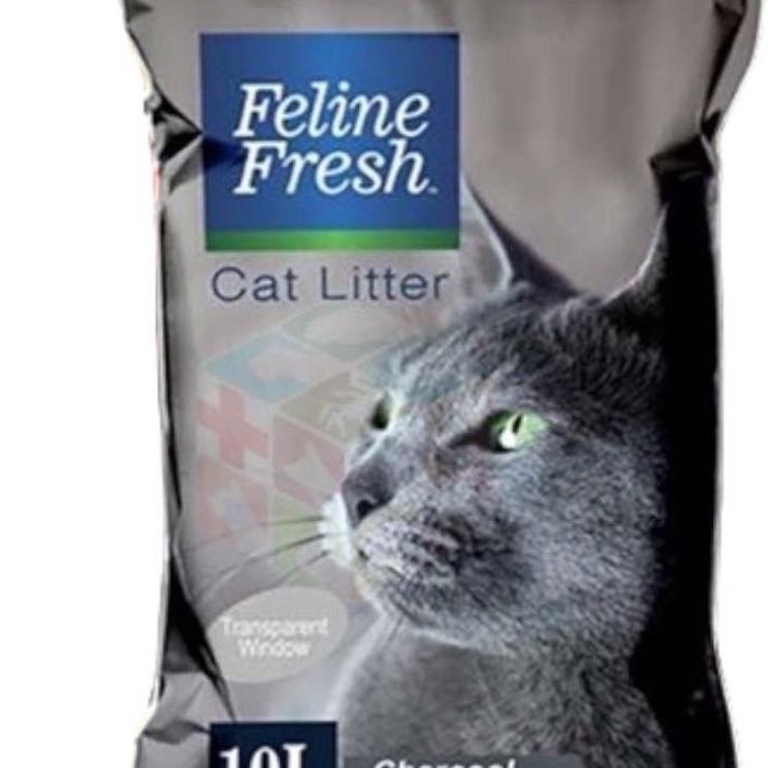 Feline Fresh Cat Litter Sand 10L Cat Sand Clumping Bentonite Pink Sand ...