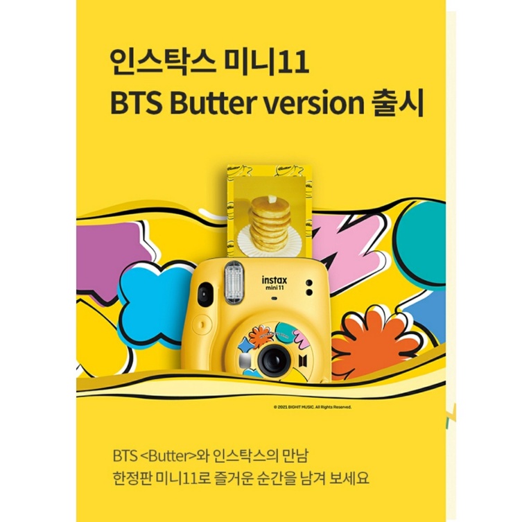 BTS instax mini11 BTS Butter version | Shopee Philippines