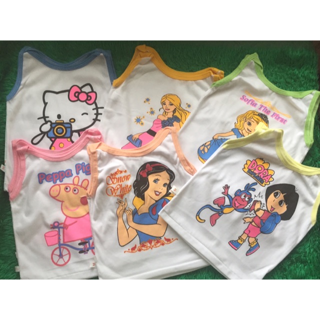 Character sando for girls (for 1 year old) 3 FOR 90 | Shopee Philippines