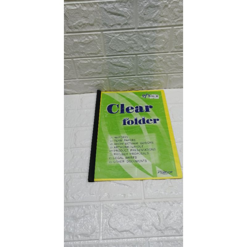 Clear Folder Long/File Folder/Documentary File Folder #0841 | Shopee ...