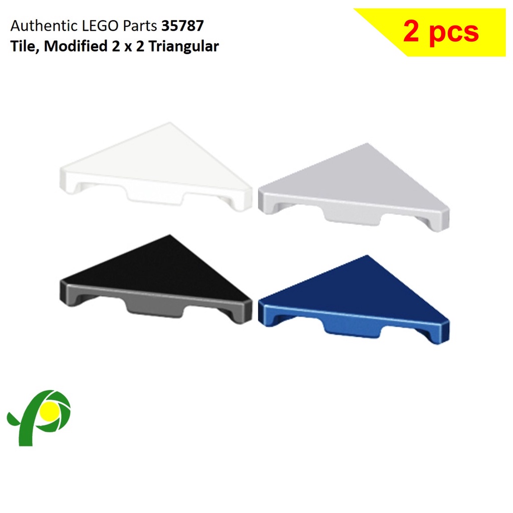 LEGO Parts 35787 Tile Modified 2x2 Triangular | Shopee Philippines