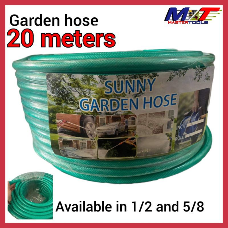 Sunny Garden Hose 5/8 and 1/2 (20 Meters) | Shopee Philippines