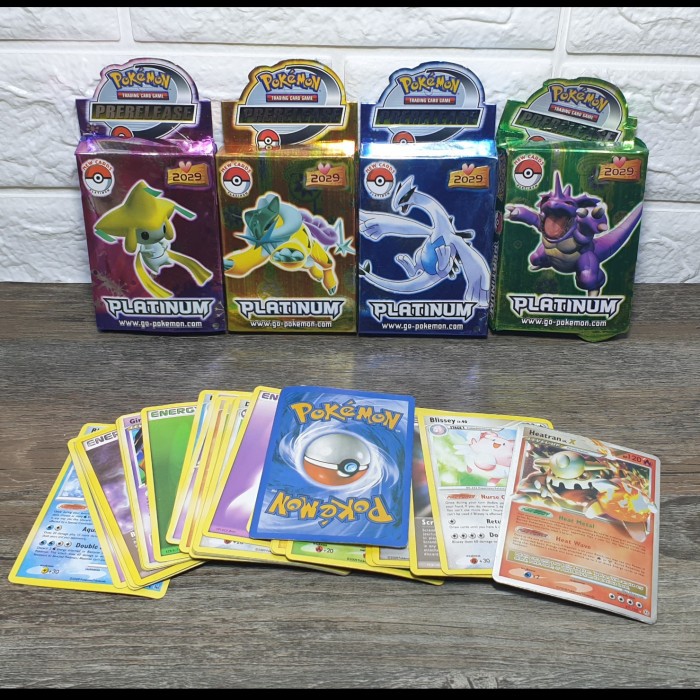 Pokemon Card SINGLE Pokemon Trading Card Pokemon Platinum | Shopee ...