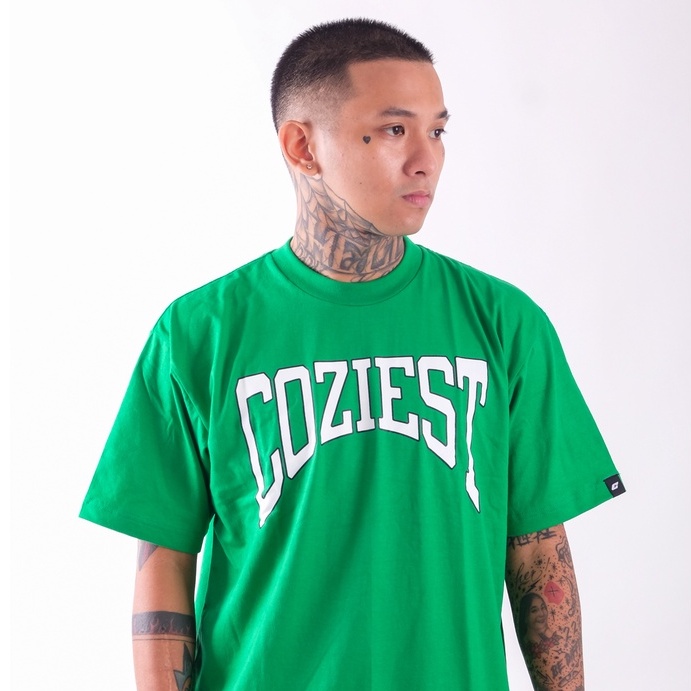 Coziest® Varsity Arc Green Shirt | Shopee Philippines