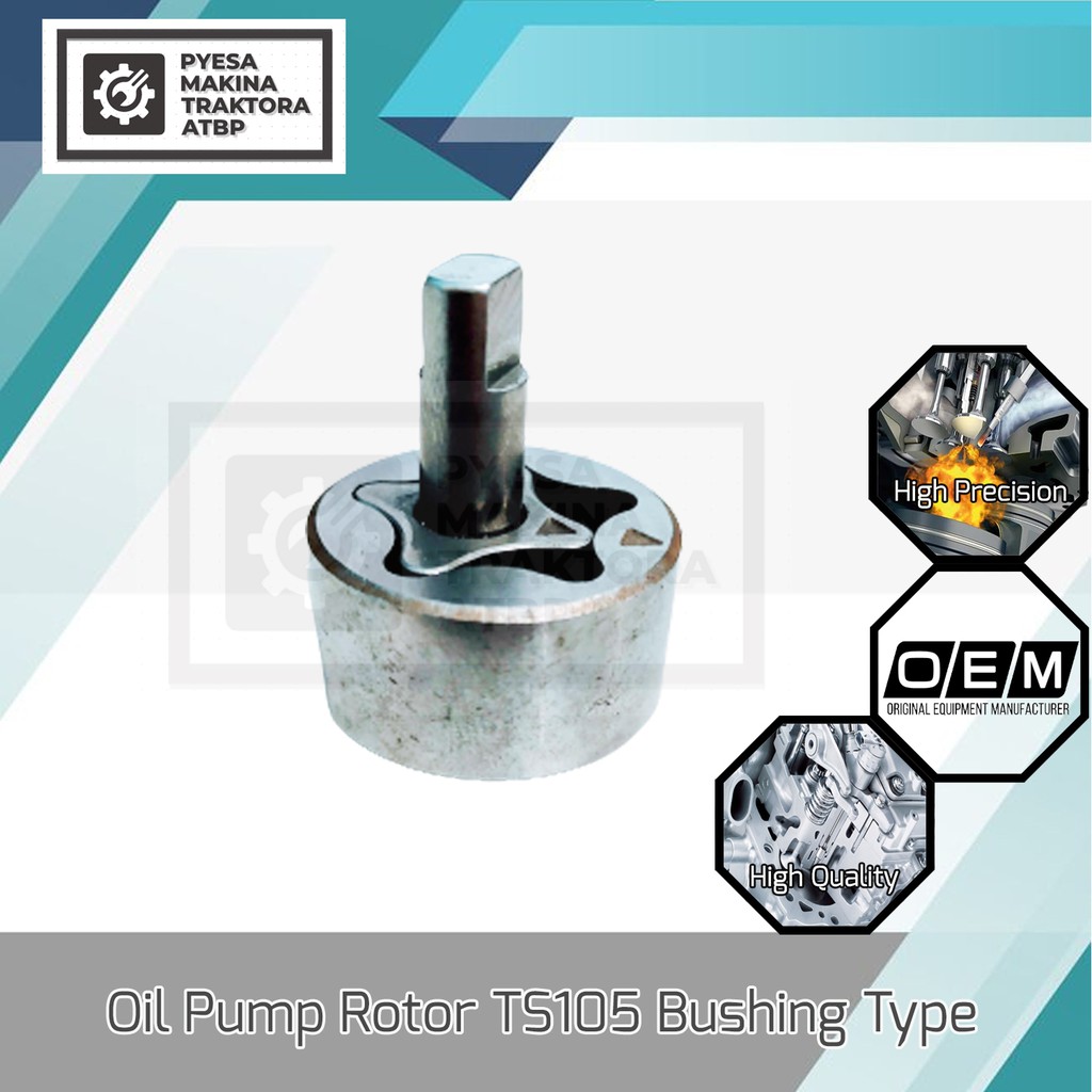 Oil Pump Rotor for TS70 TS80 TS105 TS130 Bearing Type Bushing Type Yanmar | Shopee Philippines