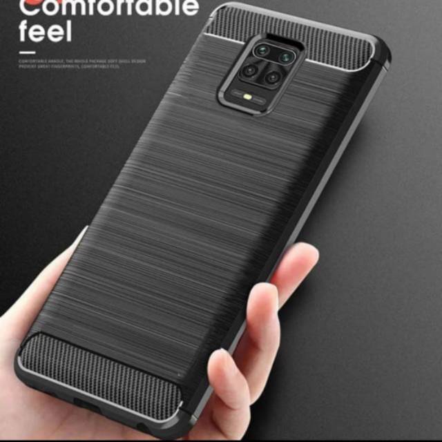 Xiaomi Note 9 / Note9 Pro Softcase Brushed Carbon Silicone Note 9 Soft ...
