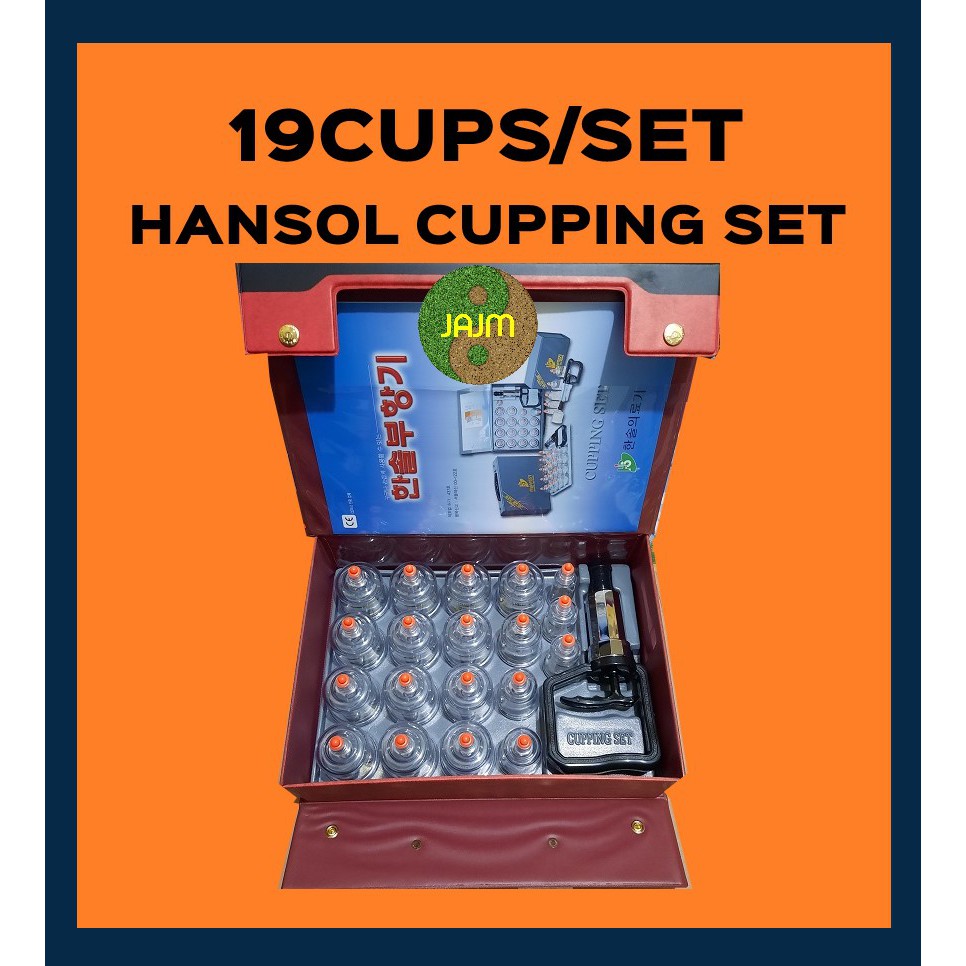 19Cups Cupping (Ventosa) Set, Made in Korea | Shopee Philippines