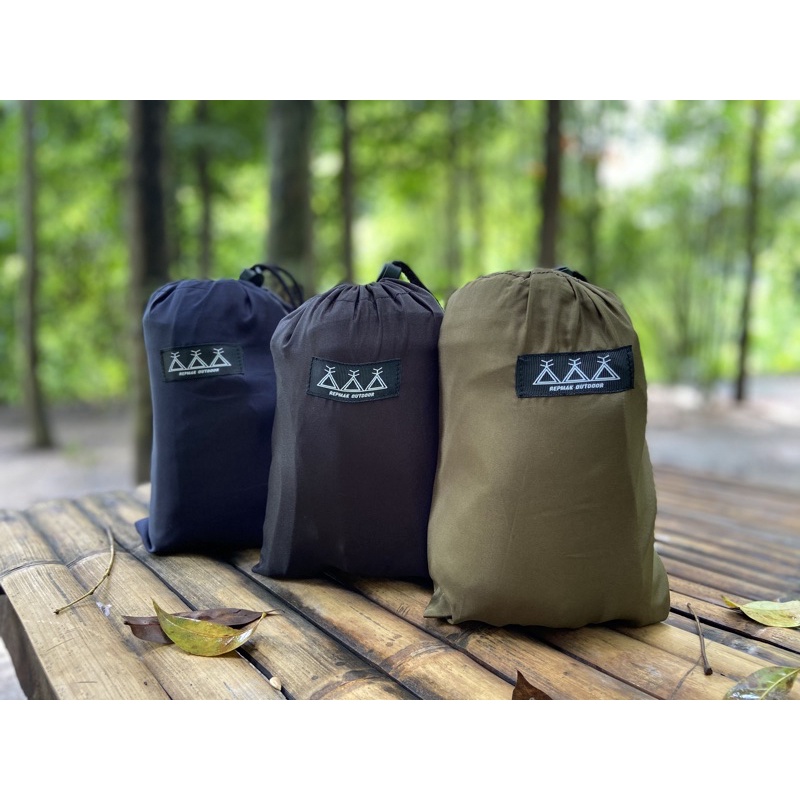 RepmaK Heavy Duty Cocoon-type Hammock / Outdoor hammock with carab and ...