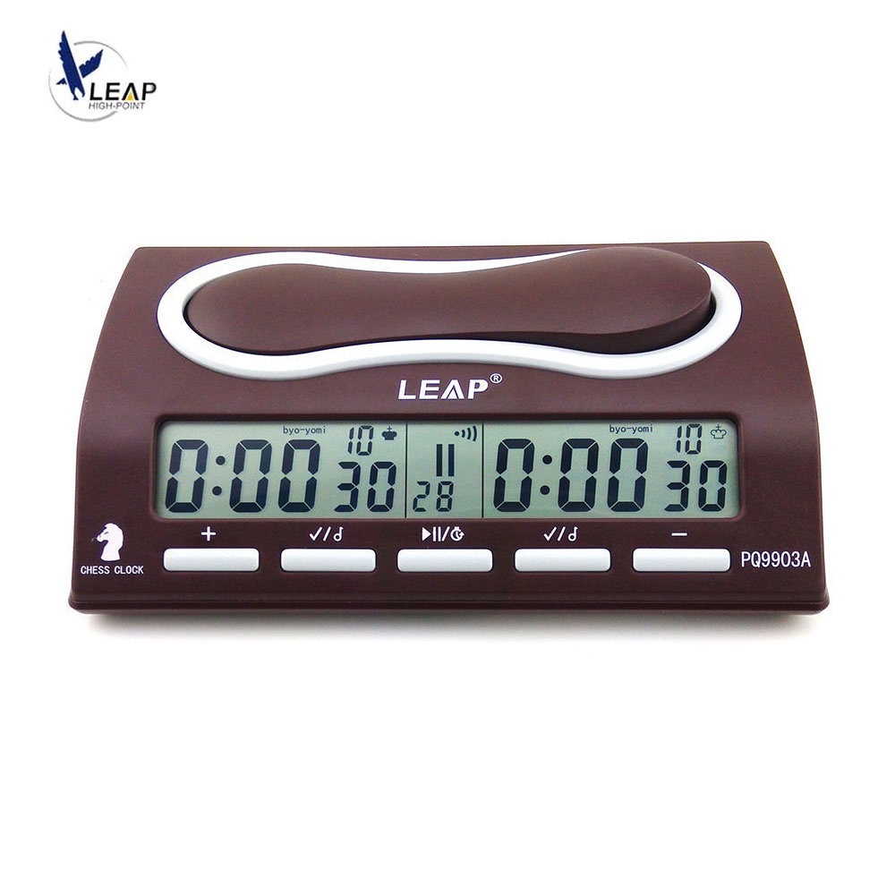 LEAP Chess Clock Digital Backgammon Professional Electronic Checkers ...
