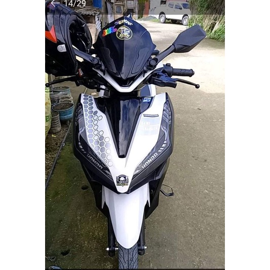 Honda click 125i and 150i V2 V3 V4 accessories Onix / Honda Click Kilay ...