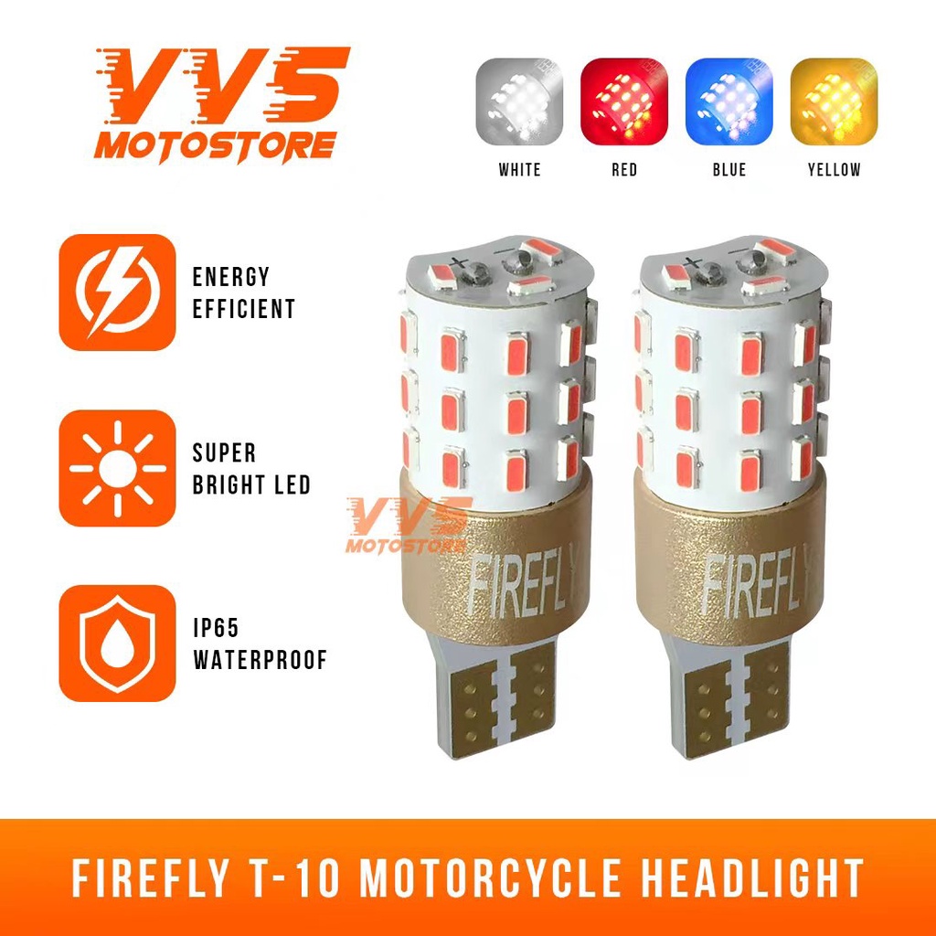 Firefly T10 LED Park Light Singel Color Signal Light 12V UNIVERSAL ...