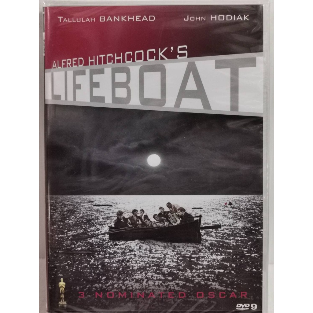 Dvd Lifeboat 1944 Tallulah Bankhead John Hodiak Alfred Hitchcock Collection Shopee