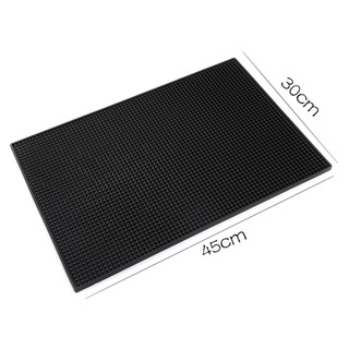 Anti-slip Bar Rubber Mat Bar Mat PVC Pad Coaster Barber Insulation Cup ...