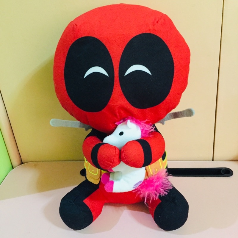 Rare Deadpool plush stuffed toy Marvel | Shopee Philippines