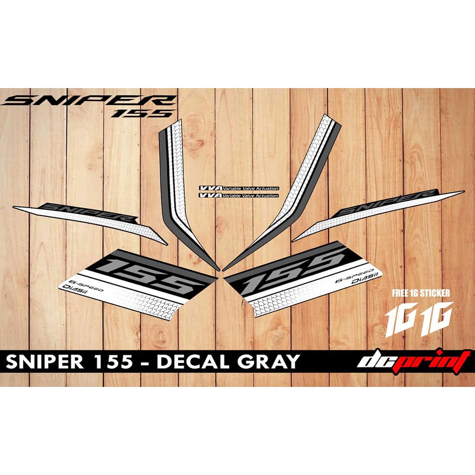 Sniper 155 Decals Yamaha Car Sticker Waterproof | Shopee Philippines