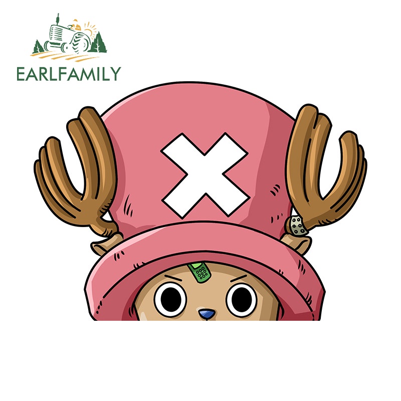 EARLFAMILY 13cm One Piece Zoro Nami Luffy Sanji Car Stickers Graphics ...