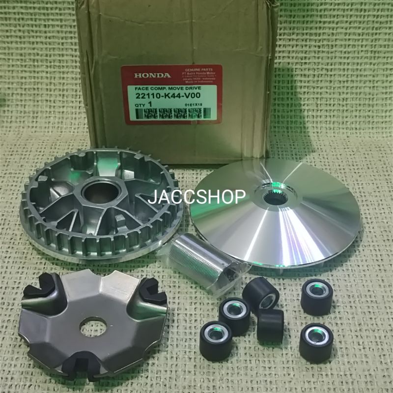 Honda Beat Fi V1 V2/Zoomer-X Drive Pulley Set-Honda | Shopee Philippines