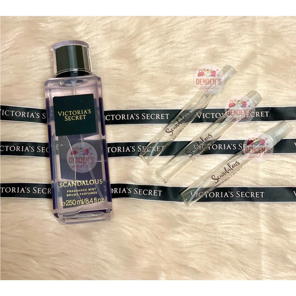 Victoria's Secret SCANDALOUS Fine Fragrance Mist Refill 10 ml only ...