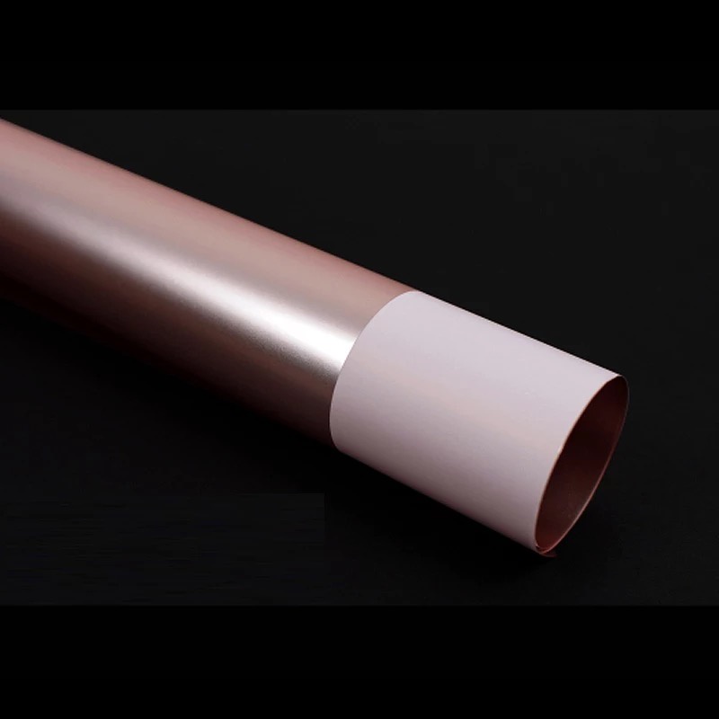 20pcs per pack Premium Metallic Two Tone Flower Bouquet Wrapper Floral ...