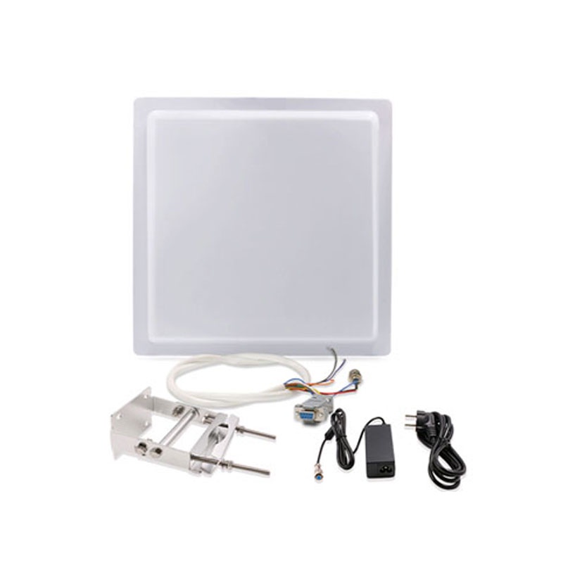 15m IP65 UHF RFID Long Range Card Reader Wiegand26 RS232 RS485 12dbi Parking System Access ...