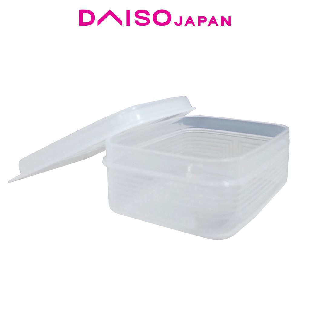Daiso Mini Rectangle Microwaveable Food Container (100ml x 4 pieces ...
