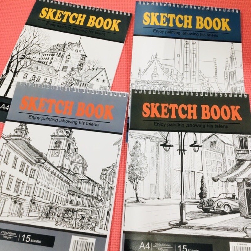 A4 SKETCH DRAWING BOOK | Shopee Philippines