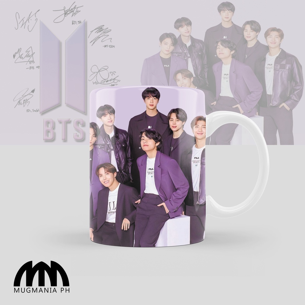 KPOP Mugs - Mugmania - Member - Jungkook, V , Jimin , Jin , Suga , RM ...
