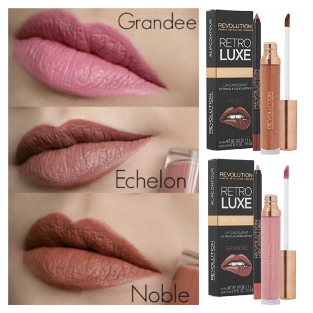 Makeup Revolution Lip Kit Echelon | Saubhaya Makeup