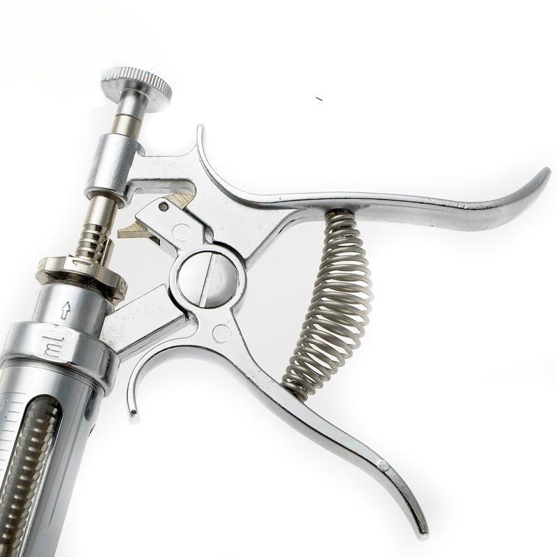 Semi-automatic Continuous Syringe Adjustable Metal Syringe for ...