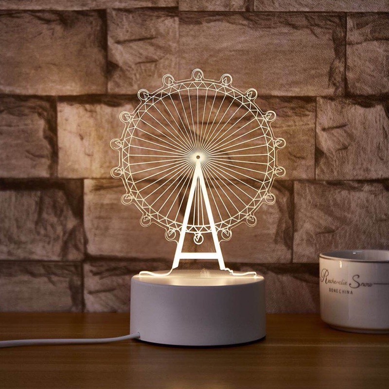 Acrylic 3D Illusion LED Night Lamp (Best Gift) | Shopee Philippines