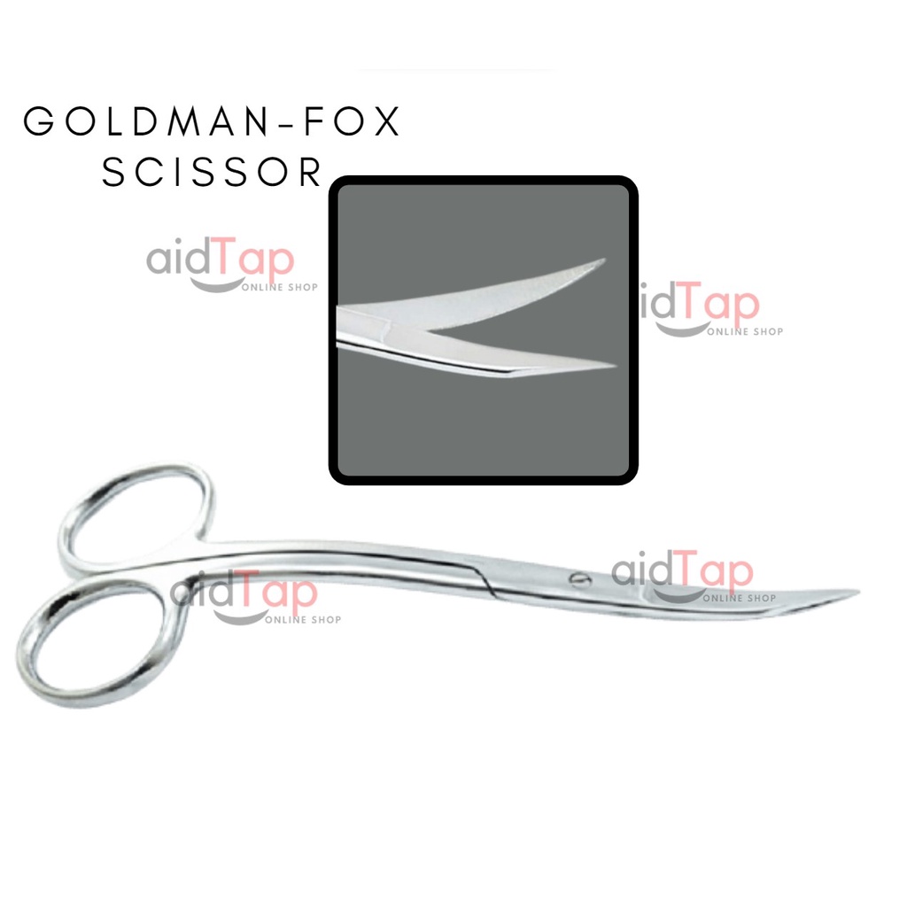 🩺 GOLDMAN-FOX SCISSOR / GOLDMANFOX SCISSOR PRIME QUALITY! | Shopee ...