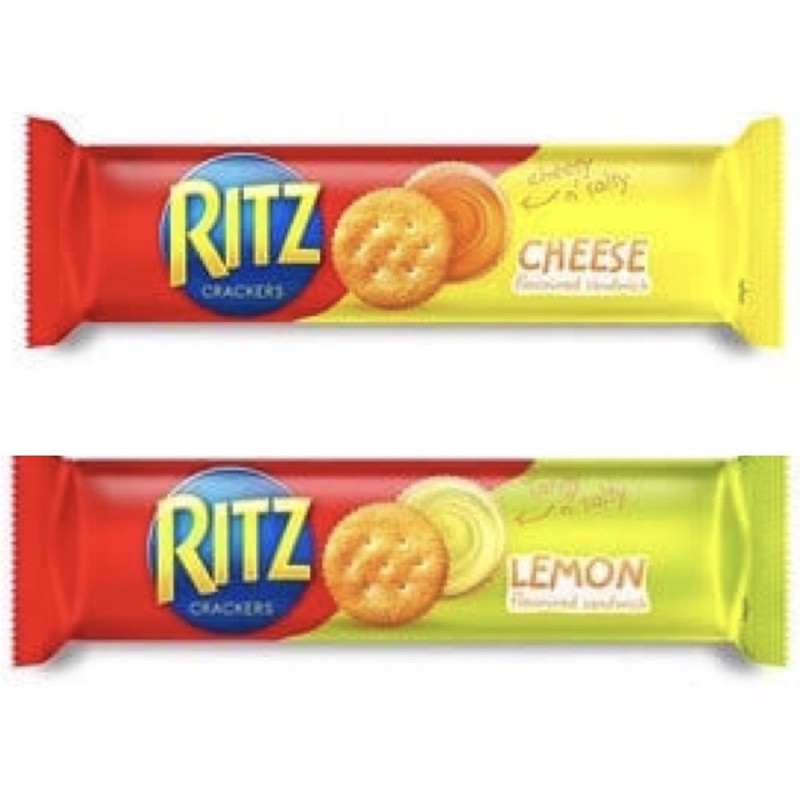 Ritz Sandwich Crackers Cheese / Lemon / Original | Shopee Philippines