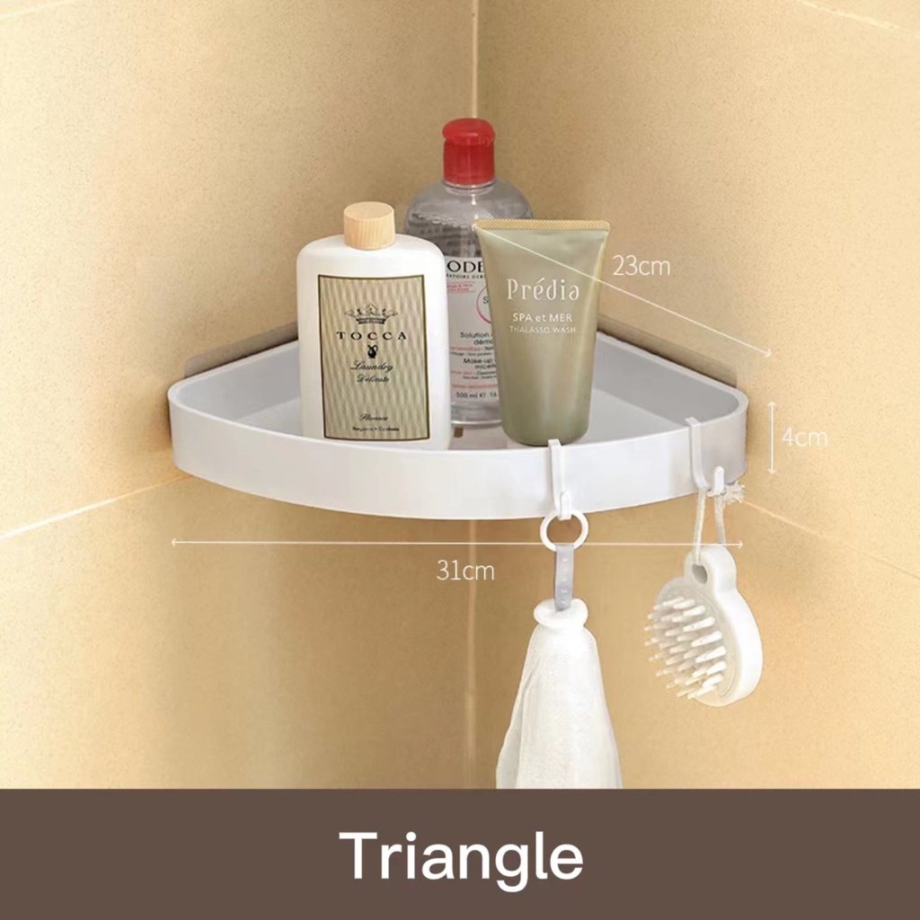 Classy Luxe Bathroom Toilet Rack Punch Free Wall Mounted Toilet Wall ...