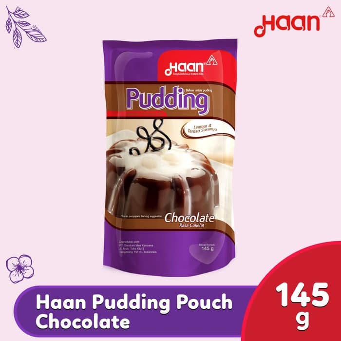 Haan Chocolate Pudding Powder Instant Pudding Pouch Chocolate 145g ...