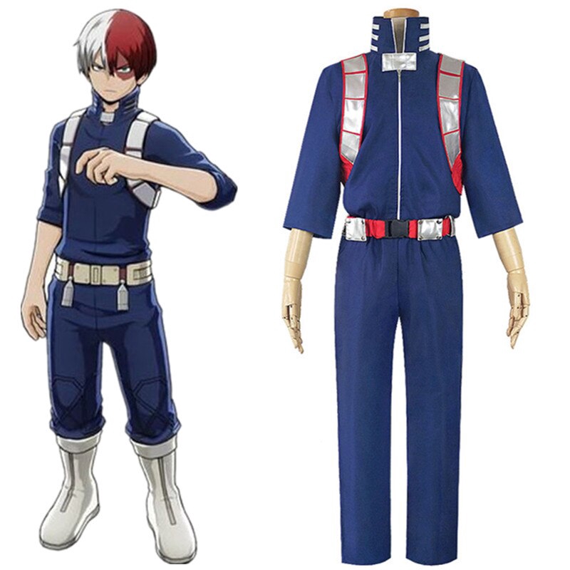 Anime My Hero Academia Boku no Hero Academia Todoroki Shoto Cosplay ...