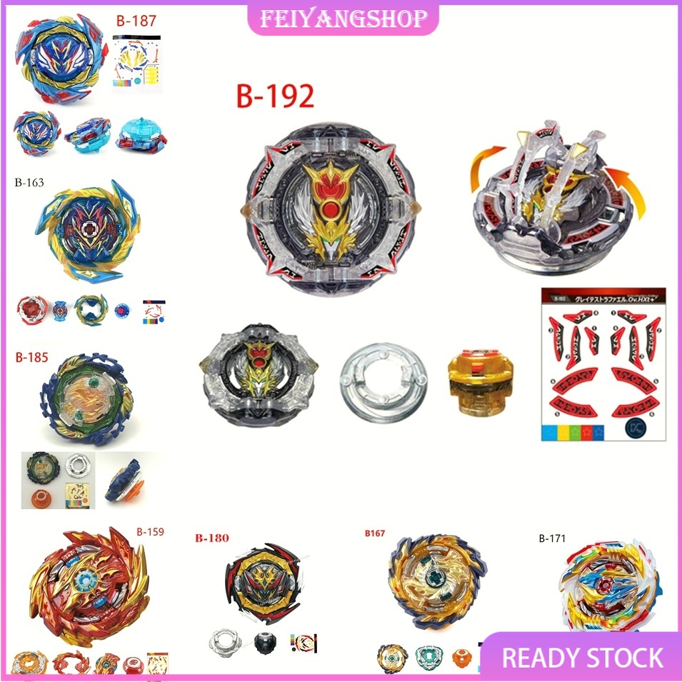 Beyblade Burst Diabolos B-192 Greatest Raphael B-187 Savior Valkyrie B ...