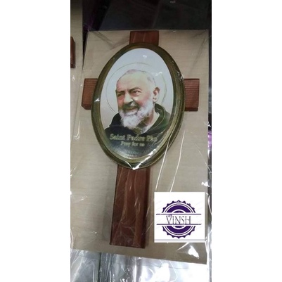SHOP AT VINSH Padre Pio Wall or Doorhang | Shopee Philippines