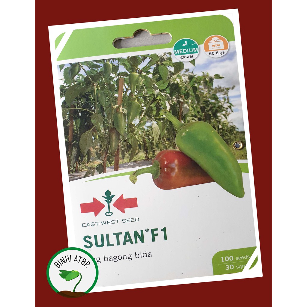 East-west Sultan F1 Hot Pepper Seeds (1 Pack - 100 seeds) | Shopee ...