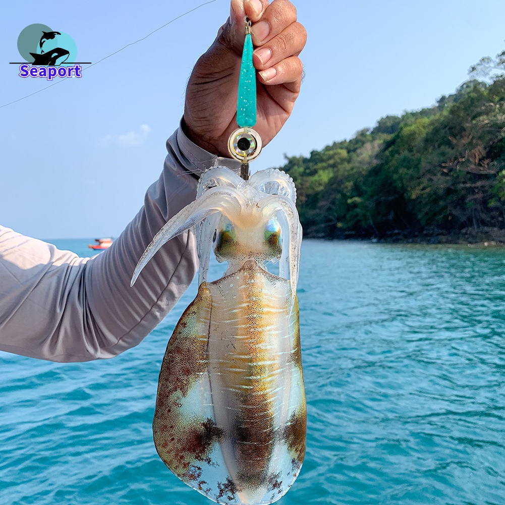 LED Fish Light Lamp Fishing Bait Light Attracting Lure Underwater Deep ...