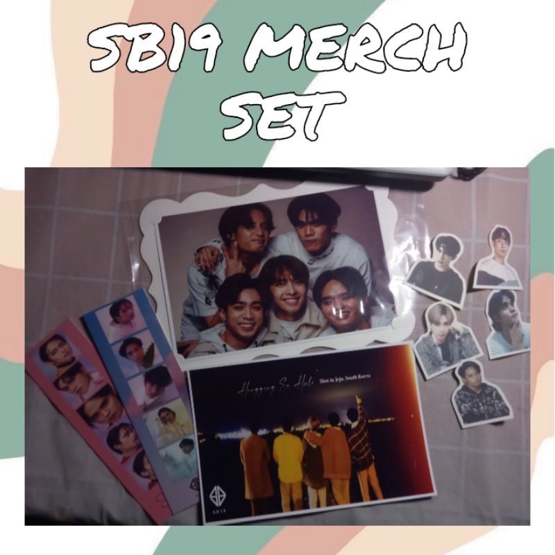 SB19 MERCHANDISE BUNDLE/SET (FANMADE) READ DETAILS!!! | Shopee Philippines