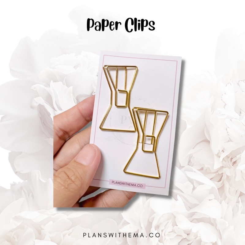 Gold Bow Paper Clips | Shopee Philippines