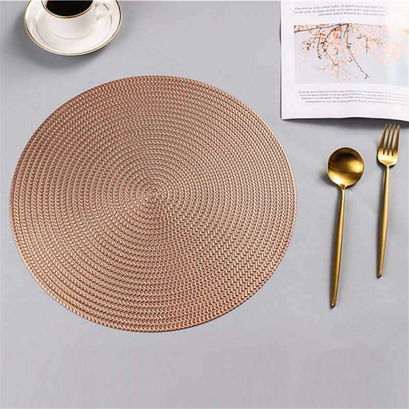placemats for dining table mat round pvc placemat nordic placemat ...