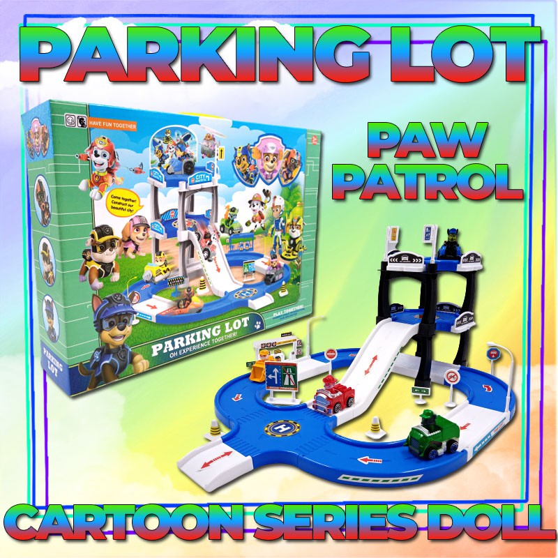 Paw Patrol / PJ Masks Racing Track with Complete Accessories Playset ...